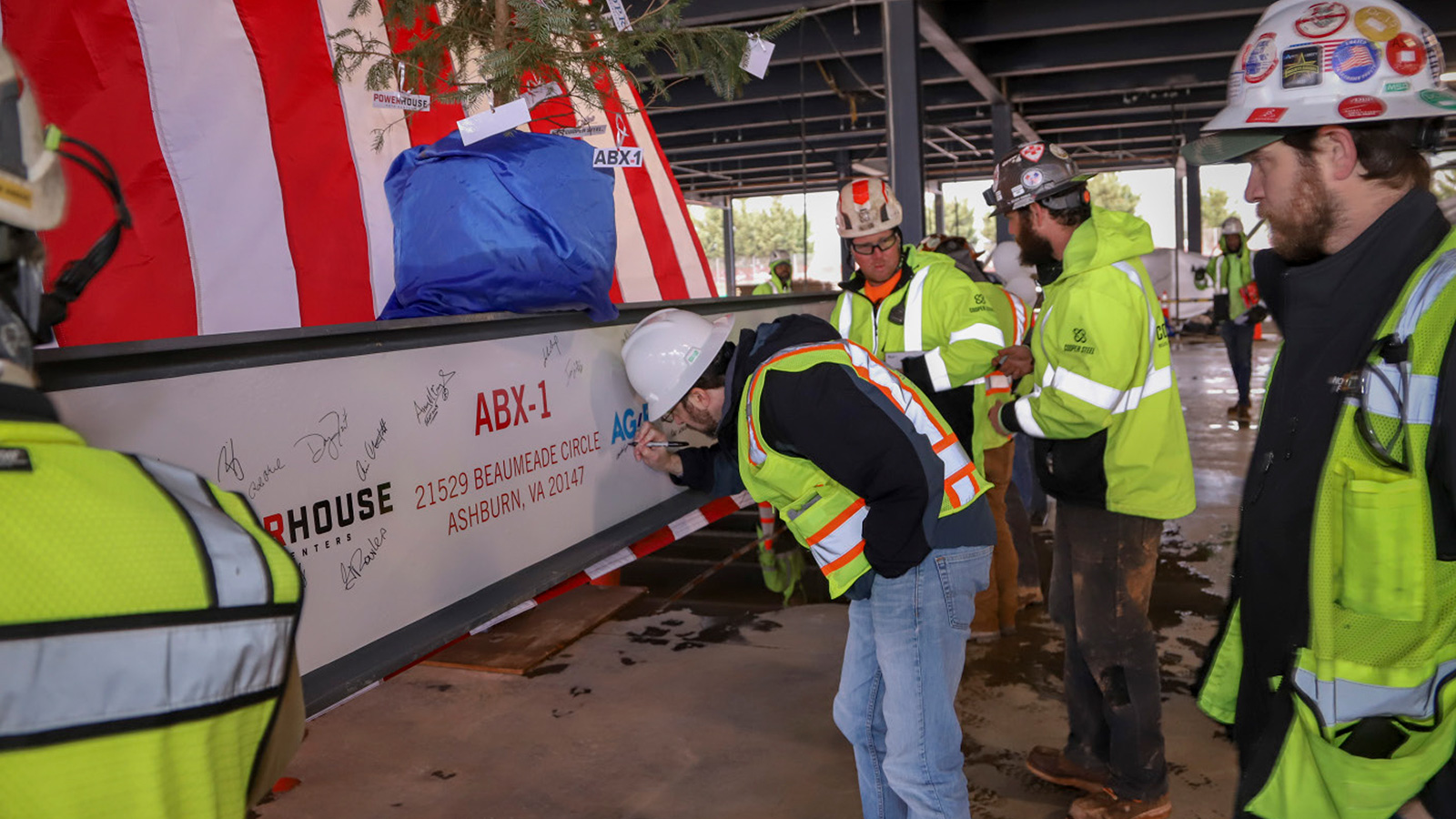 Powerhouse Data Center Celebrates Topping Out Milestone Of Its First ...